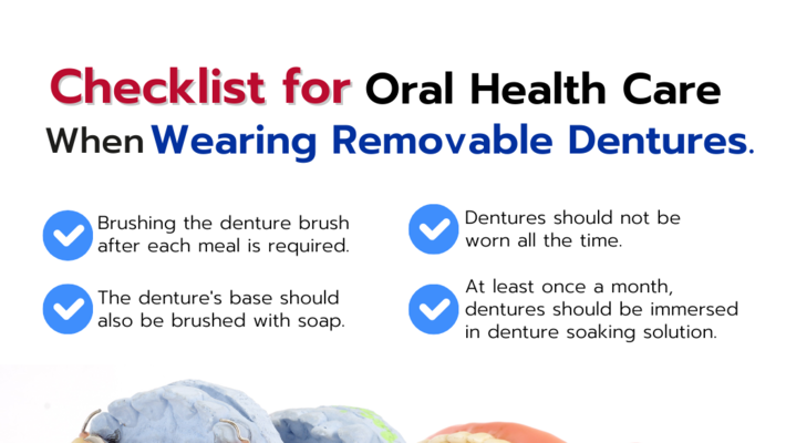 Checklist for Oral Health Care | Phitsanulok Hospital | Tel : 055 909 888